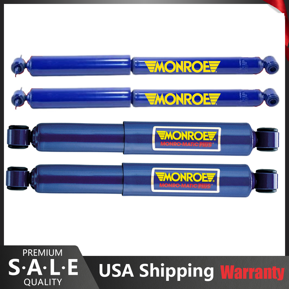 For Chevy S10 Blazer 83-94 S10 82-04 4X4 Monroe Shocks Front & Rear ...