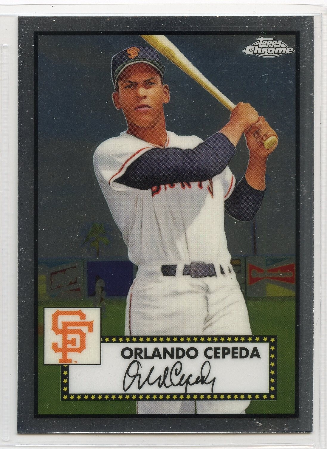 2021 Topps Chrome Platinum Anniversary - #633 - Orlando Cepeda - Giants ...