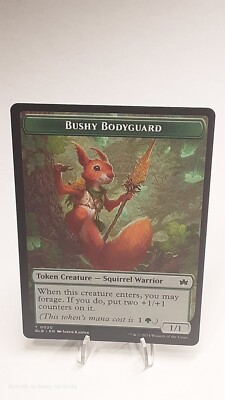 Bushy Bodyguard (token) - Bloomburrow - MTG 2024 Magic The Gathering | eBay