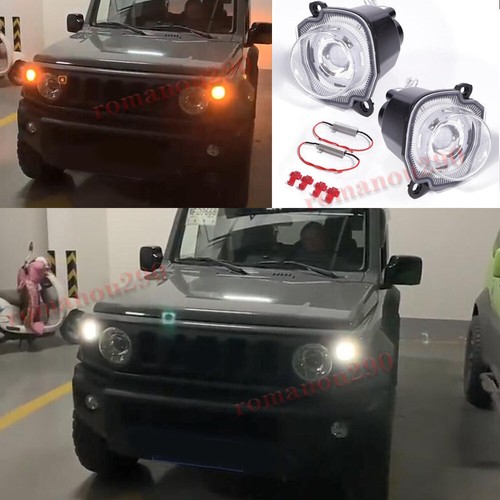 For SUZUKI Jimny 2019 2020 2021 LED Driving Lights & LED Turn signal ...