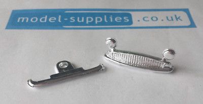 Spot On 213 Ford Anglia Reproduction Chromed Front Grille Rear Bumper ...