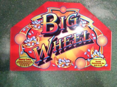 big wheel arcade coin pusher plexi marquee #2 | eBay