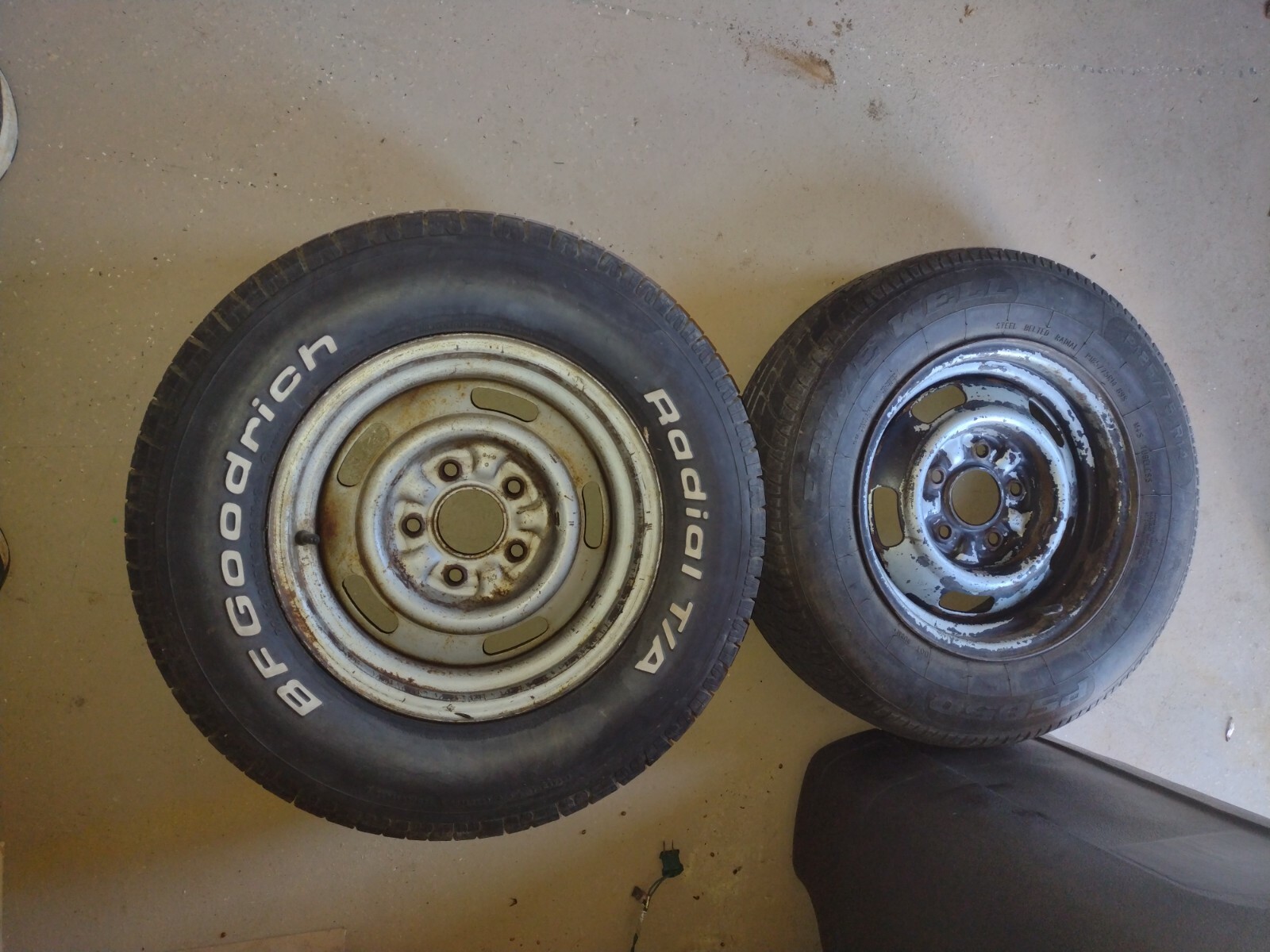 Chevelle Original Rally Rims 14"x7" includes tires pictured | eBay