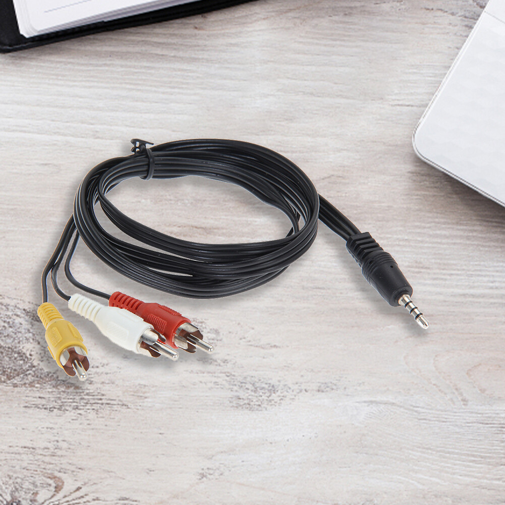 AU Adapter Cord 3 Standards Audio Video AV Converter for Smartphones ...