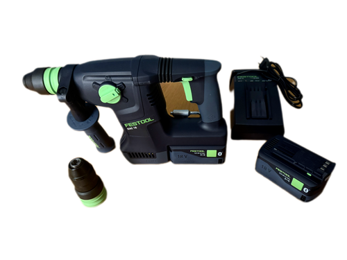 Festool KHC 18 5,0 EBI-Plus Akku-Kombihammer 18V 5Ah Set - Profi ...