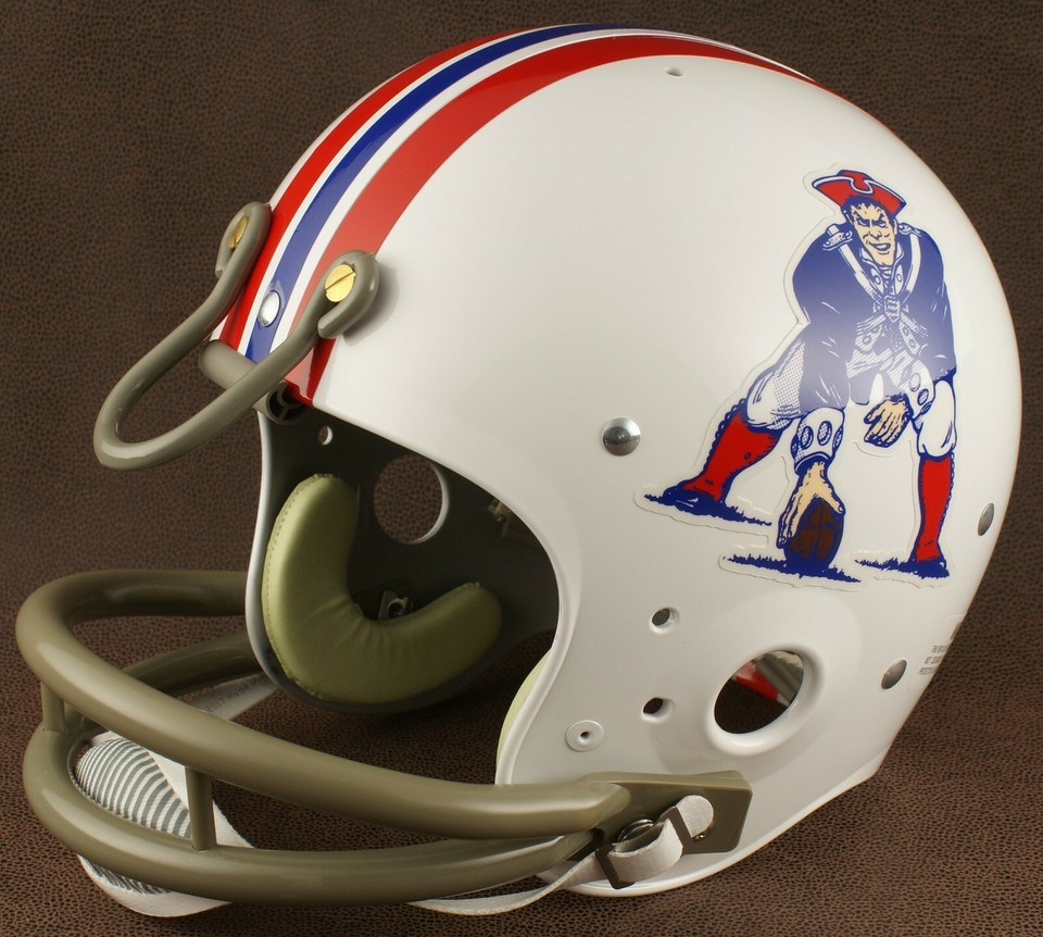 NEW ENGLAND PATRIOTS 1965-1981 NFL Riddell TK Suspension Football ...