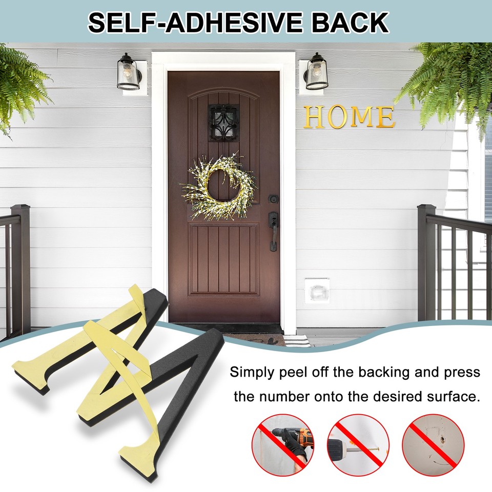 3D Alphabet Mirror Wall Stickers, Acrylic House Letter Number (Letter W ...