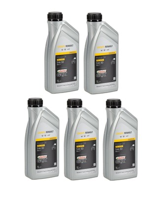 5l Castrol GTX 5W-30 RN-SPEC RN17 Original RENAULT 77 11 943 681 ...