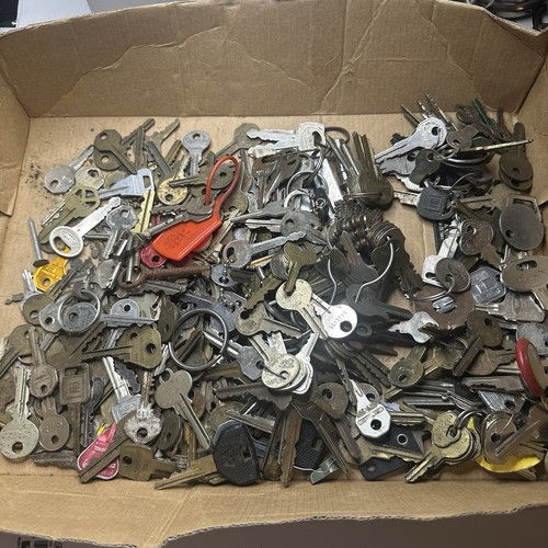 6 Lbs Lot of Misc Used Cut Keys House Business Car Brass Silver Keys | eBay