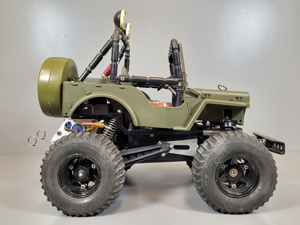 Vintage original 1982 Tamiya 1/10 RC Wild Willy M38 Jeep for Parts or ...