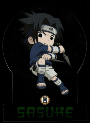 2002 Panini Naruto Ninja Ranks Super Deformed SD3 Sasuke | eBay