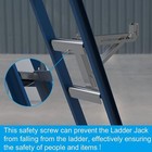 Ladder Jacks Scaffold Bracket - Two-Rung Short Body Extension Ladder ...