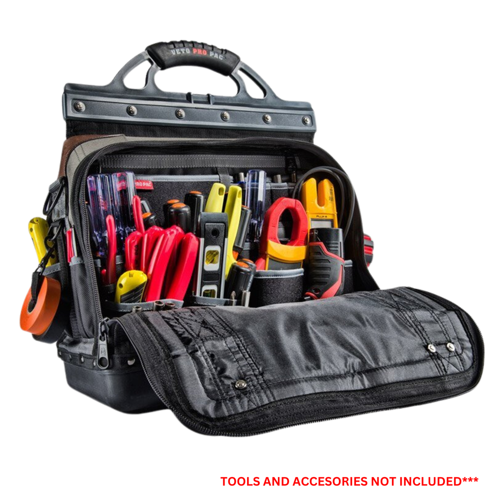 Veto Pro Pac Tech XL HVAC Tech Extra Large Close Tool Bag - VETOTECHXL ...
