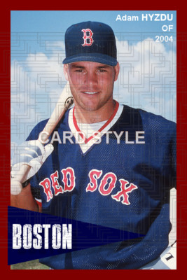 Adam Hyzdu - 2004 Boston Red Sox - choose a size - color print | eBay