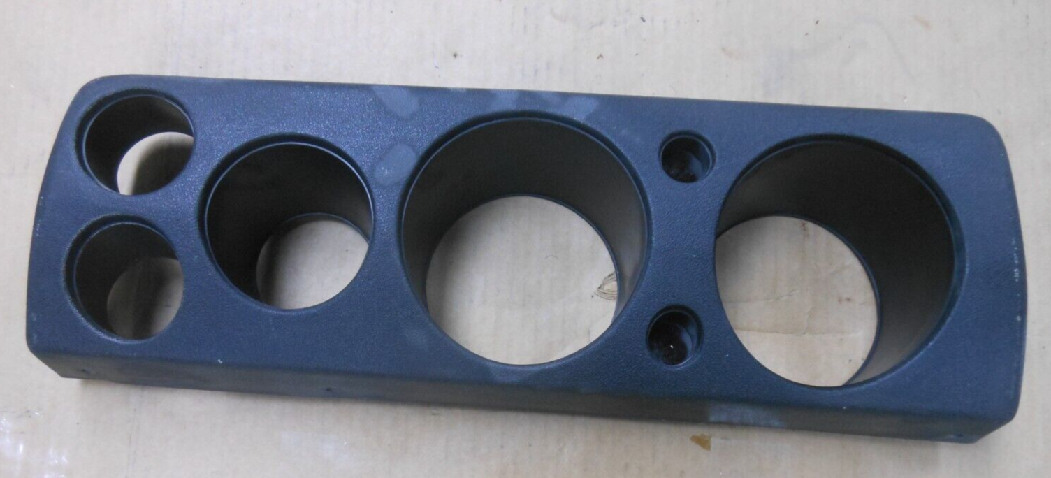 1968-69 AMC AMX JAVELIN BLACK DASH SPEEDOMETER GAUGE OVERLAY BEZEL TRIM ...