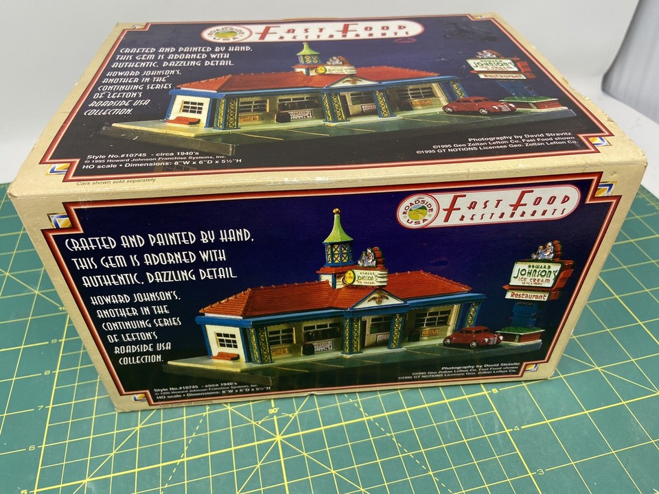 Leftons Roadside USA Fast Food Restaurants Howard Johnson’s HO 1995 ...