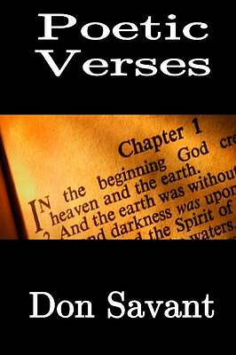 Poetic Verses by Don Savant (Paperback, 2013) for sale online | eBay