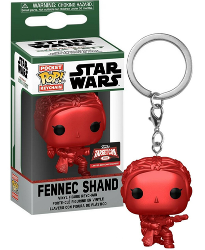 Star Wars Funko POP Keychain Red Fennec Shand Target Limited Edition ...