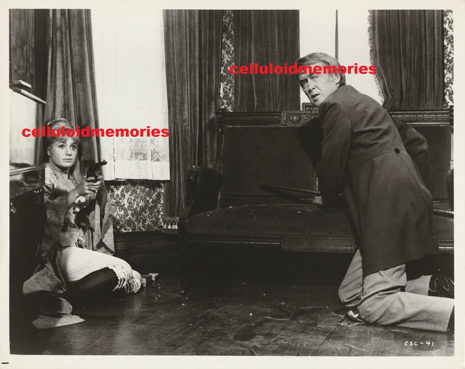 Osborne Photo 1970 The Cheyenne Social Club Shirley Jones James Stewart ...