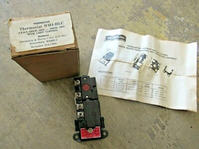 Thermalink Thermostat WH4-HLC NEW With Limit Control With Box | eBay
