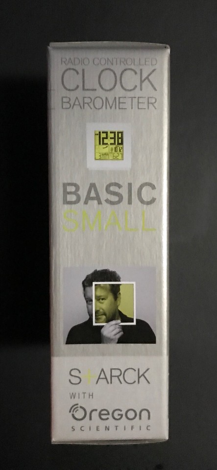 NEW Philippe Starck Oregon Scientific Radio Controlled Clock ...