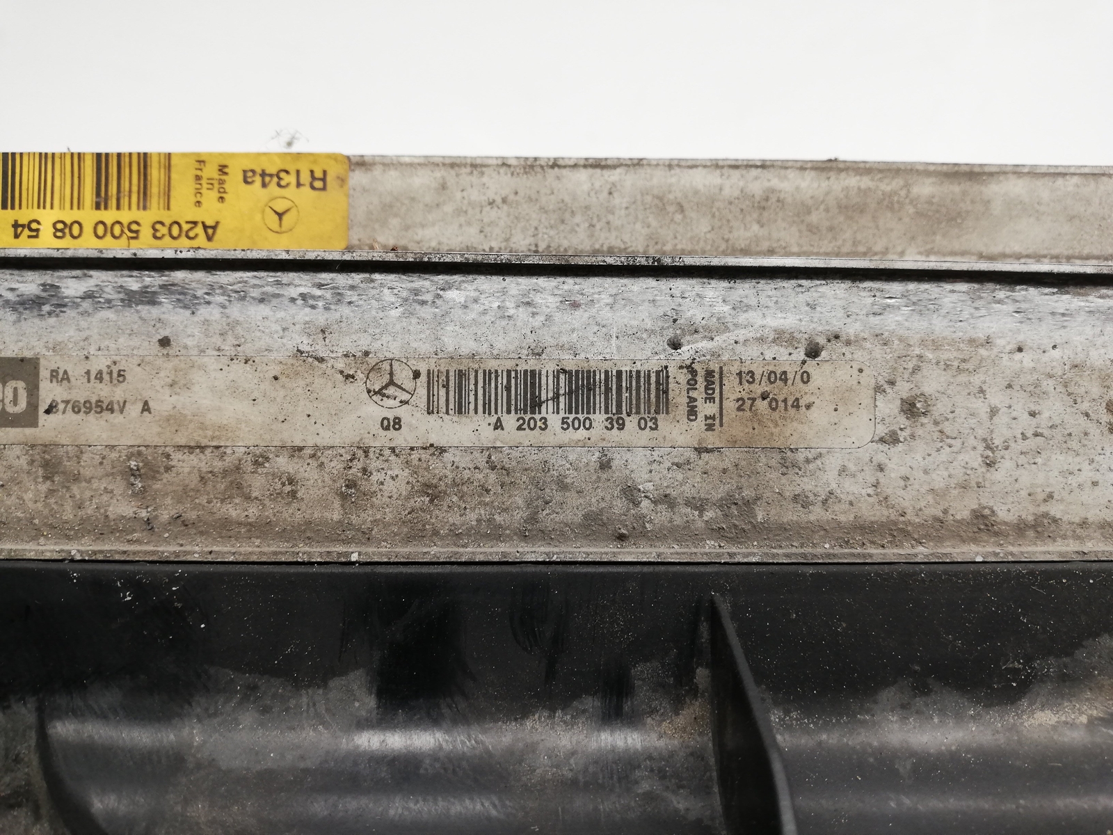 MERCEDES-BENZ CLK Cabrio A209 CLK Radiator Set A2035003903 A2035000854 ...