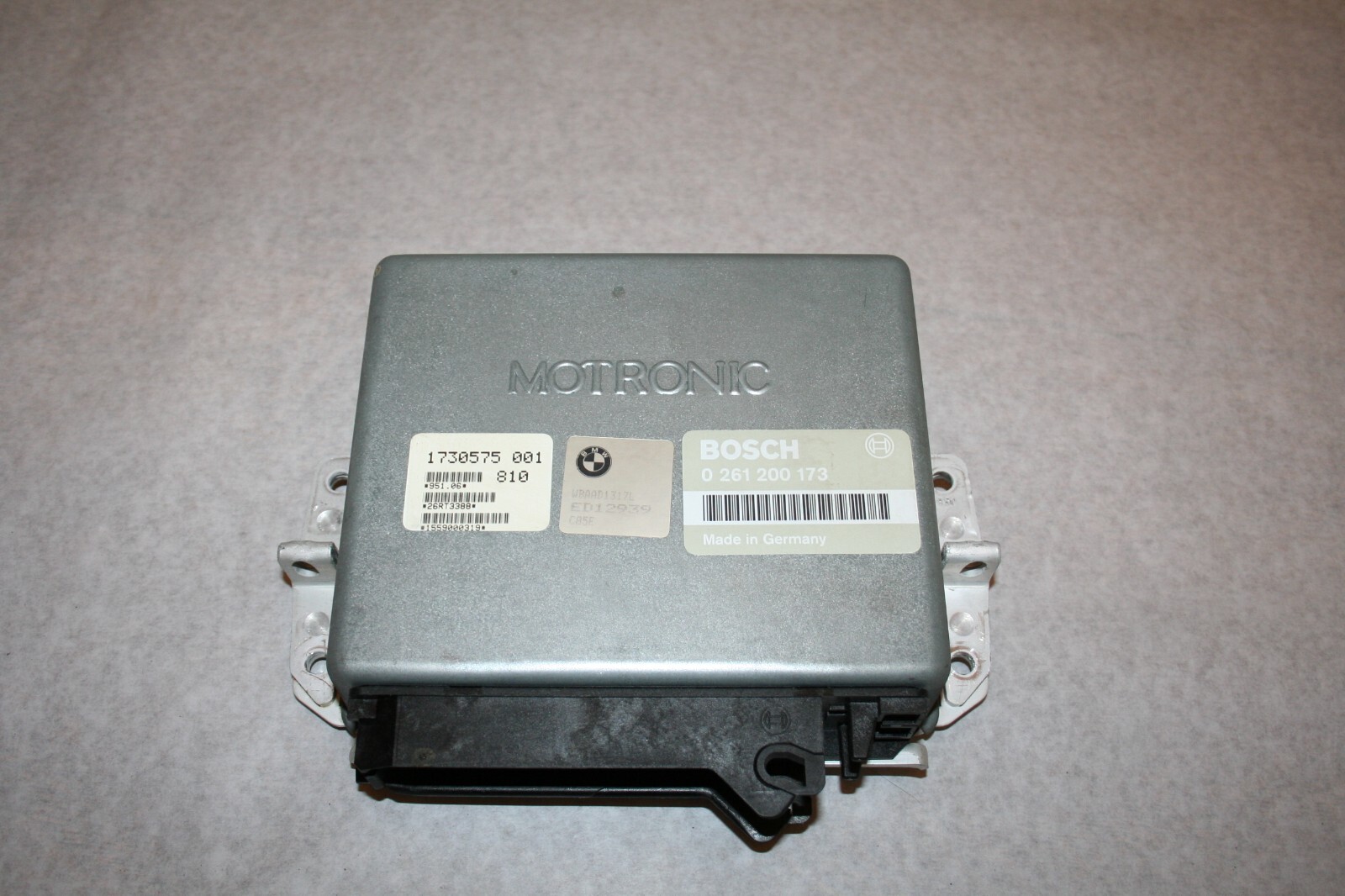 1987-1990 BMW E32 750i 750iL ECU ENGINE COMPUTER MODULE 261 200 156 OEM ...