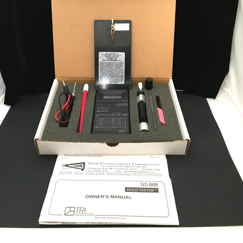 TRI Electronics Model GT-3000 Gold Tester, Pre-owned | eBay
