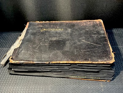 INCREDIBLE Vintage 1920s Royal Albums Leather Photo Album / Black ...