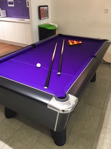 Pool Table Felt Purple