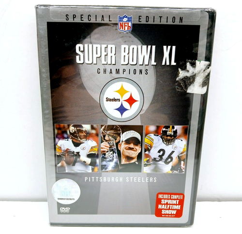 Super Bowl XL (DVD) Special Edition Steelers Vs. Seahawks NFL 2006 (New ...