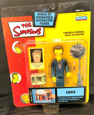 The Simpsons "LEGS" World of Springfield Interactive Figure Series 13 ...
