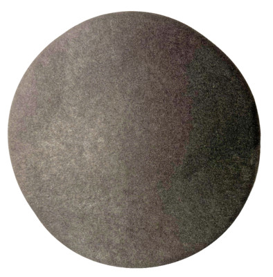 6 1/2" Round Black Felt Pad with Adhesive Backing for Lamp Bases ...