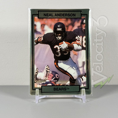 1990 Action Packed NFL Card #21 - Neal Anderson | Chicago Bears RB ...