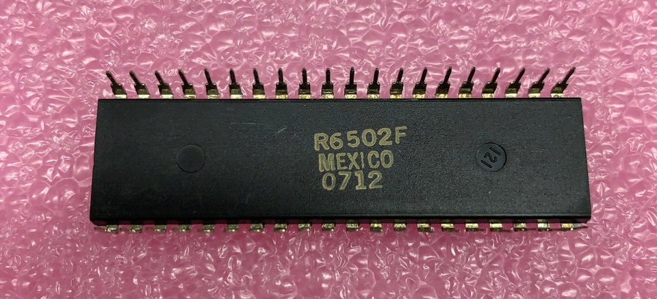 R6502-11 Rockwell DIP40 CPU IC, ships fast from Ohio! | eBay