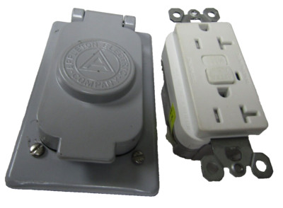 NEW APPLETON FSK-WGF1 WEATHER PROOF WITH GFI RECEPTACLE, COVER | eBay