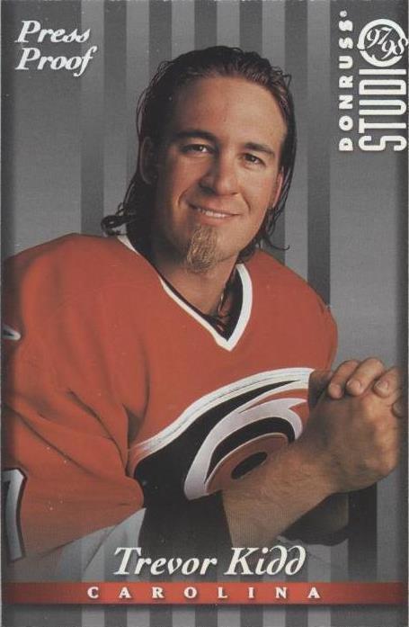 1997-98 Donruss Studio - Trevor Kidd #61 Silver Press Proof /1000 for ...