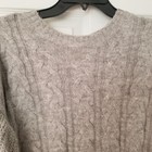 WAYF Sophie Ruffle Sleeve Sweater Top NWT Women's Size Medium Heather ...