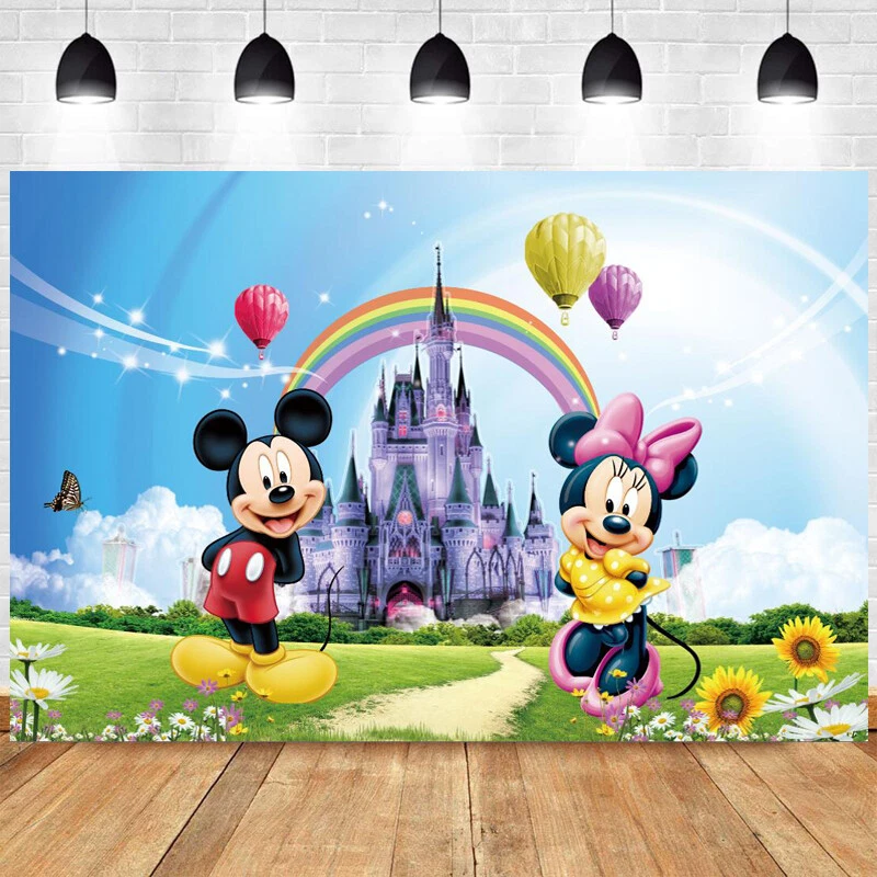 Mickey And Minnie Mouse Birthday Wallpaper