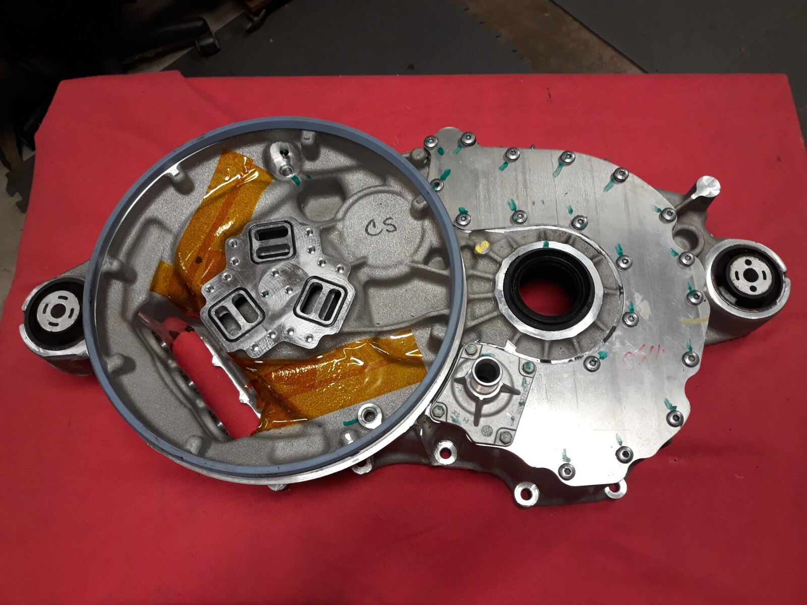 2012-2019 TESLA MODEL S LARGE REAR ELECTRIC MOTOR INVERTER/ GEARBOX ...