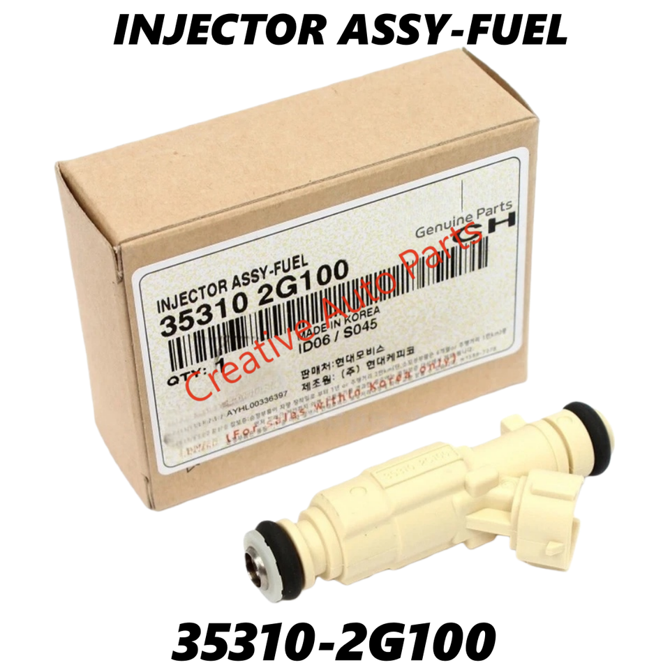 For Hyundai Tucson Kia Forte 2.0L 2010-15 NEW 353102G100 Fuel Injector ...