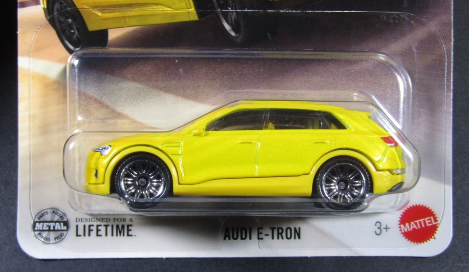 2025 Matchbox Yellow AUDI E-TRON Metro Card #98 MB25-011226 | eBay