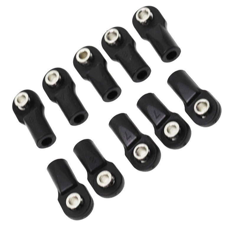 10Pcs Plastic Rod End Link Linkage Balls Joint Head for 1/10 RC Car7768 ...