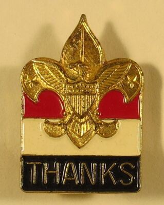 Boy Scouts Thanks Pin [2416] | eBay
