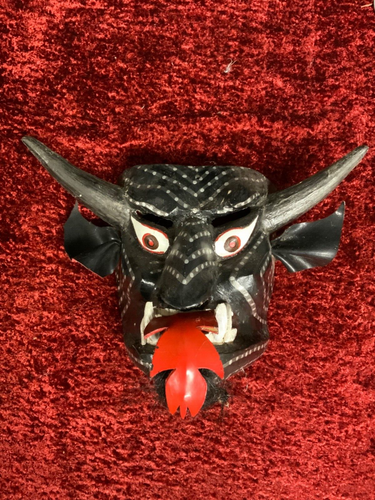 mexican diablo wood mask (TD26) | eBay