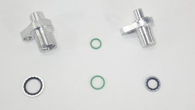 LS Swap AC Compressor adapter fittings for Denso 10S17F & 10S20F | eBay