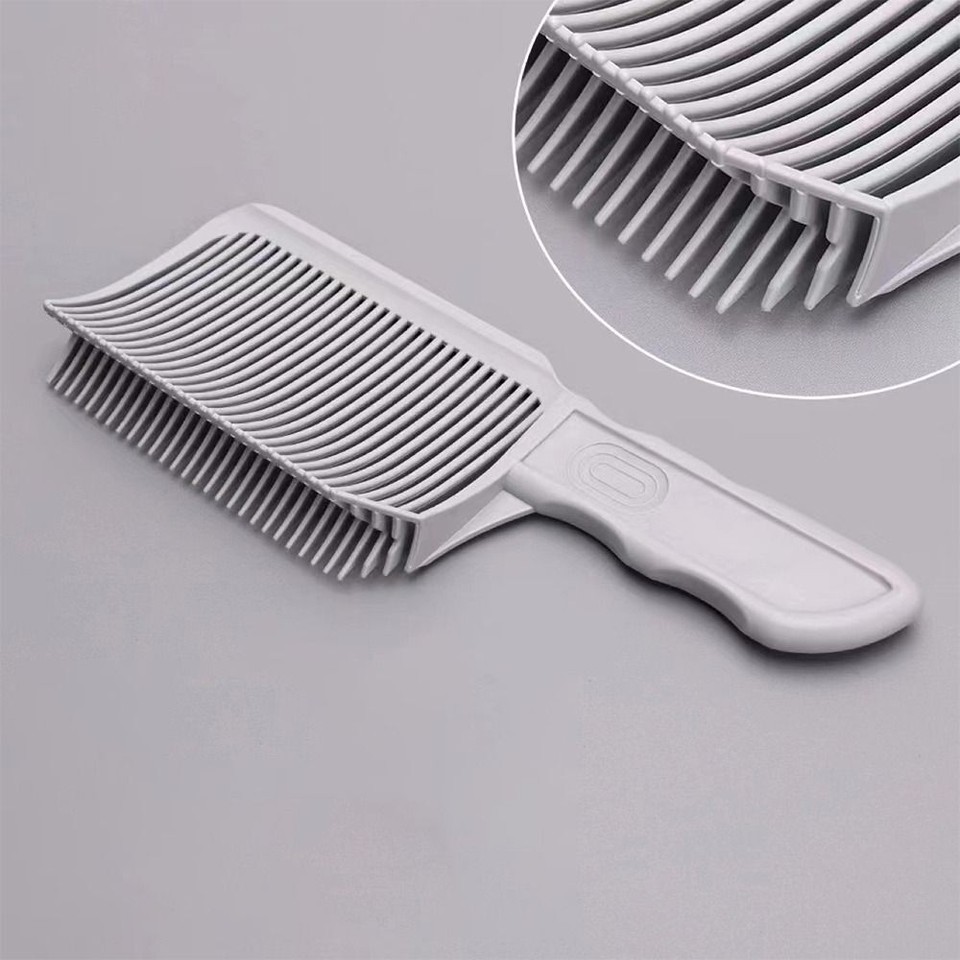 Gradienter Design Flat Top Comb ABS Barber Fade Combs Hairdresser Tools ...