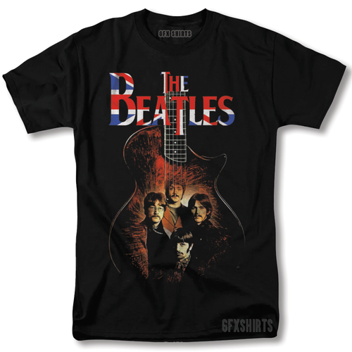 The Beatles Classic Rock Tour Merch Classic retro vintage design T ...