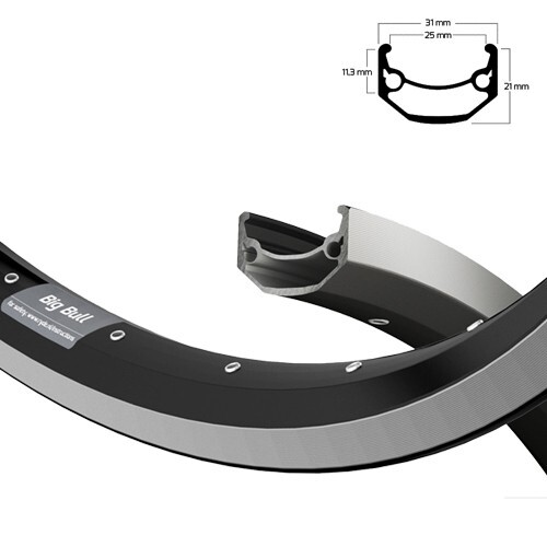 Rim BIG BULL 559-25 black, 36 holes, VH 8.5 | eBay