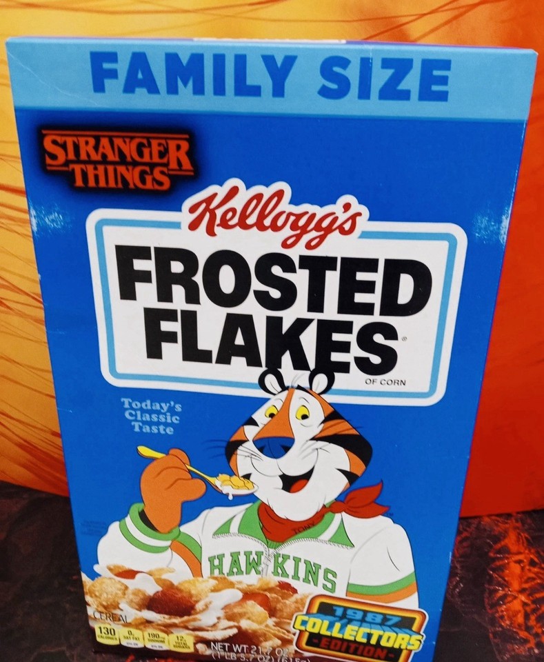 Kellogg’s Stranger Things 2025 Frosted Flakes Cereal 12.1 Oz | eBay